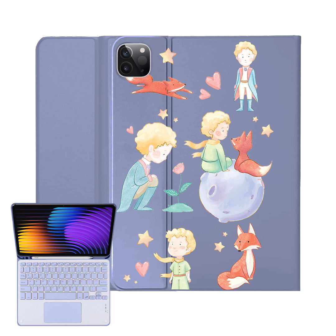 iPad / Android Tab Wireless Keyboard Flipcover - Little Prince & Fox ...