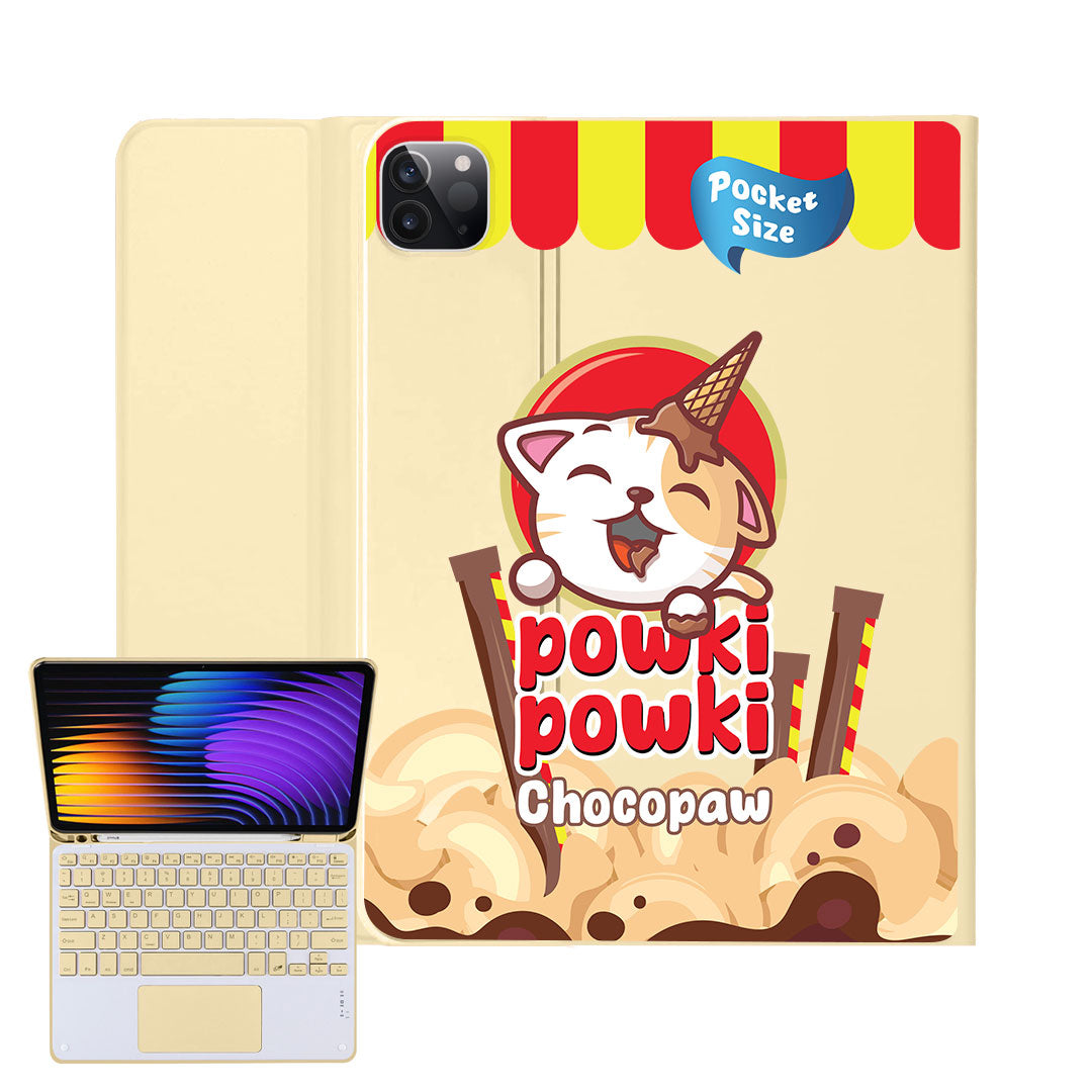 iPad / Android Tab Wireless Keyboard Flipcover - Powki Powki – Caseuphoria