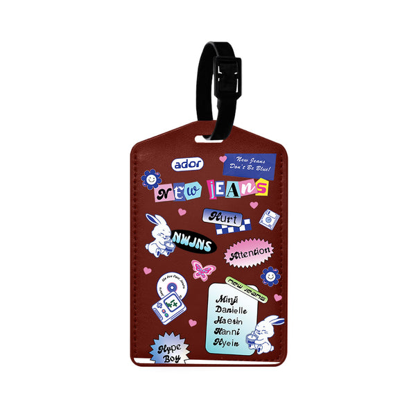 Vegan Leather Bag Tag - New Jeans Sticker Pack – Caseuphoria