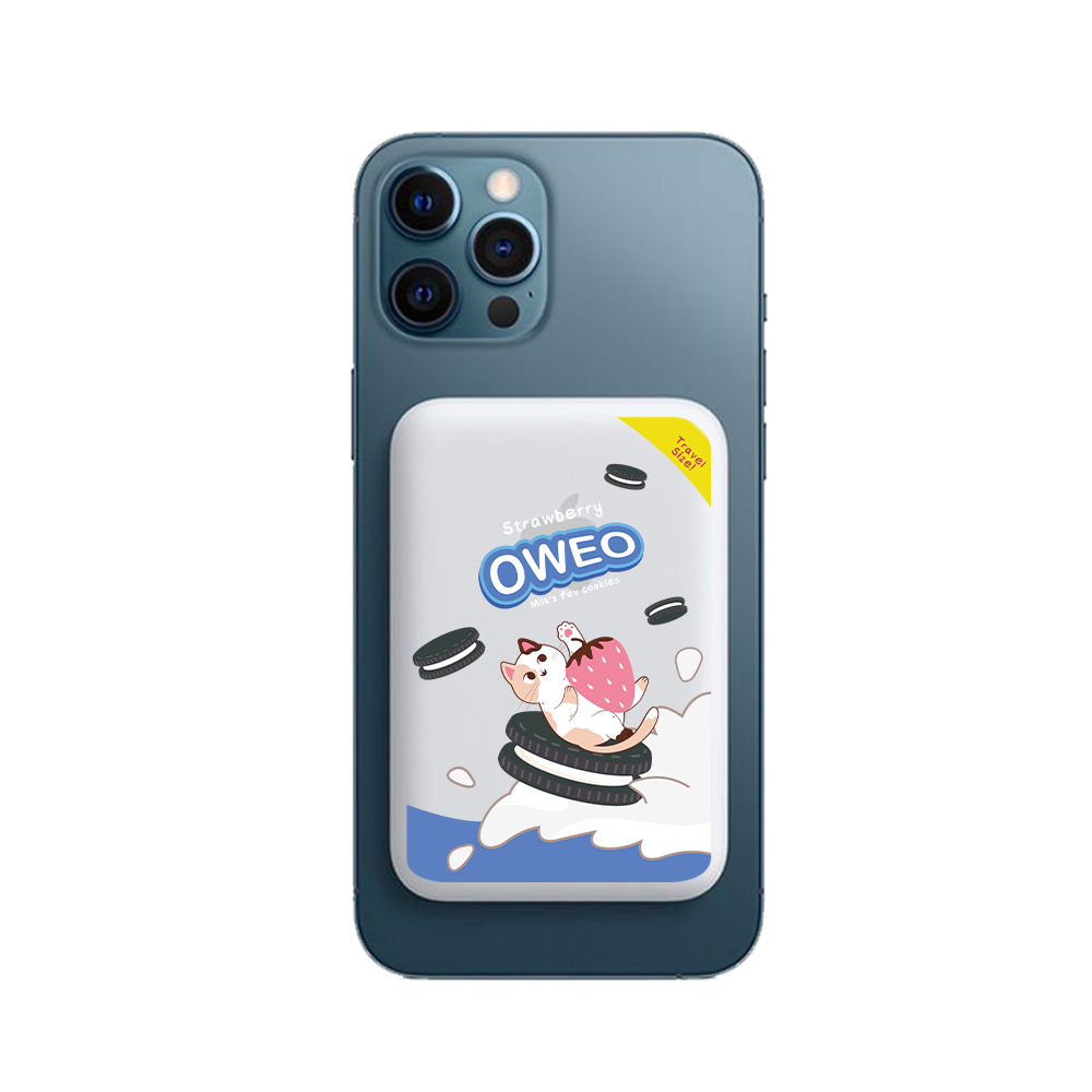 Magnetic Wireless Powerbank - Oweo Cat – Caseuphoria
