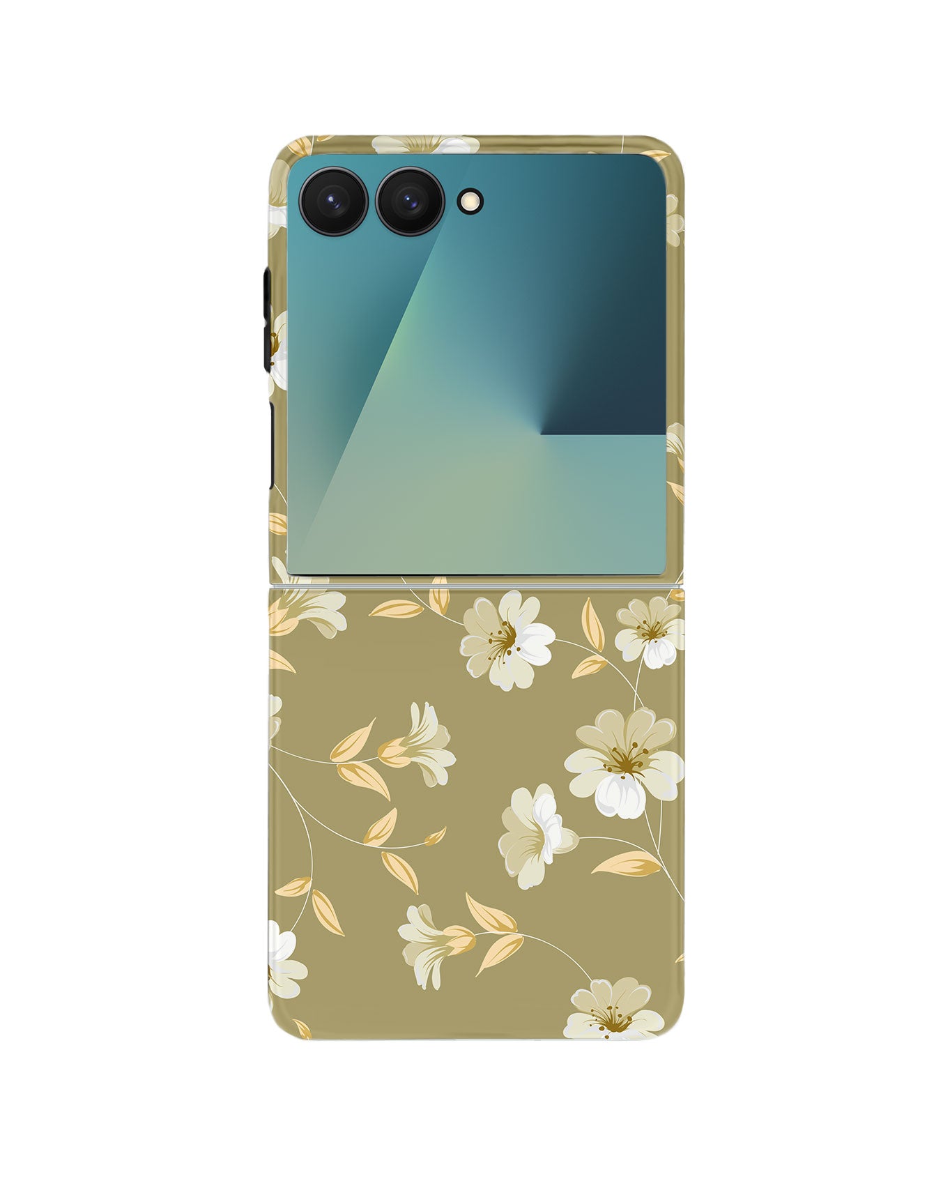 Android Flip Rearguard Defender - White Magnolia – Caseuphoria