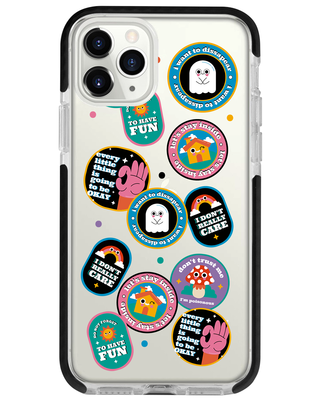 iPhone Rearguard Bumper - Monster Sticker Pack – Caseuphoria